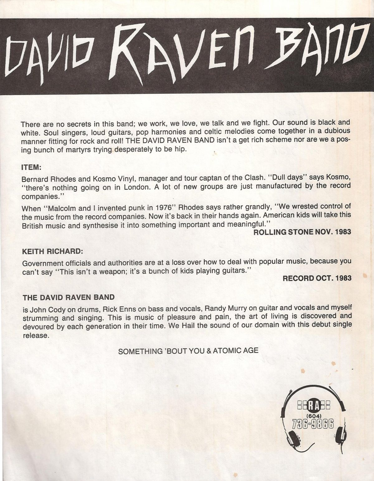 David Raven Band – JohnCodyOnline.com